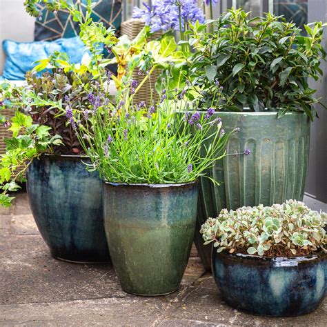 Eden Premium Pots And Planters Glazed Ceramic Apta Signature