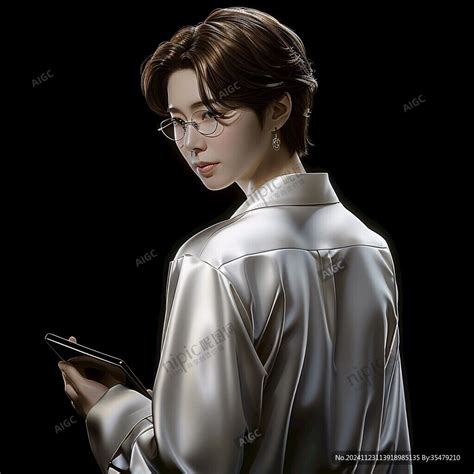 Ai创作图写实人物插画 半身头像板绘 插画半身像 Q版写实帅哥 板绘人物 立绘男 男生头像插画 头像约稿 写实漫画人物 写实白羊男孩 厚涂头像 写实双鱼男孩 霸道总裁 鼠绘人物 帅哥换装贴图