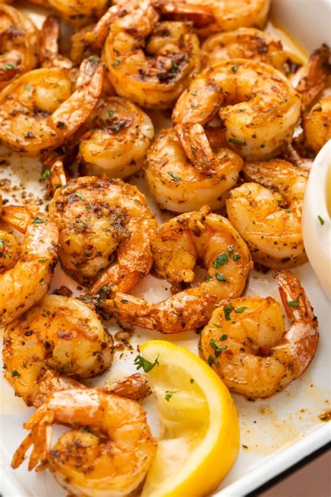 Garlicky Broiled Shrimp 40 Aprons