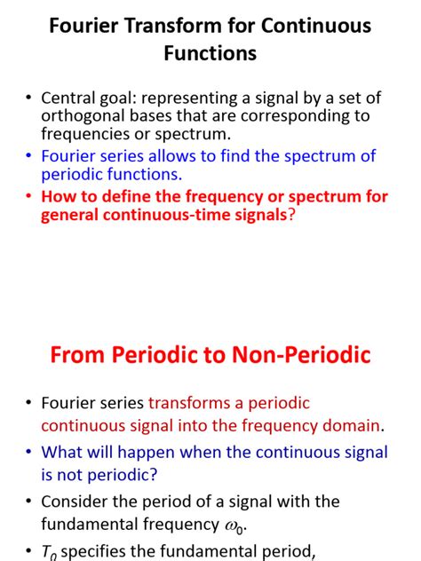 course 03 continuous fourier transform pdf fourier transform