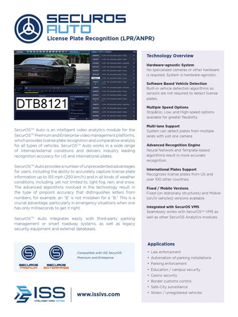 Securos Auto Datasheet V14 En Pdf Computing Computer Engineering