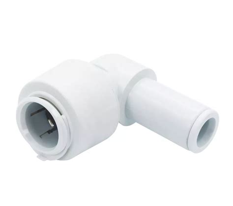 Floplast Flofit Plastic Push Fit Equal 90° Stem Elbow 22mm Screwfix
