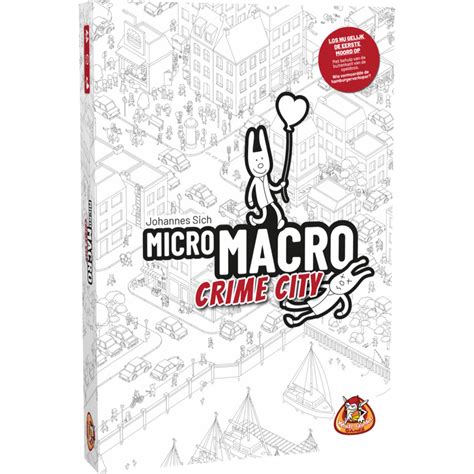 Micromacro Crime City 16 Case Mystery Board Game