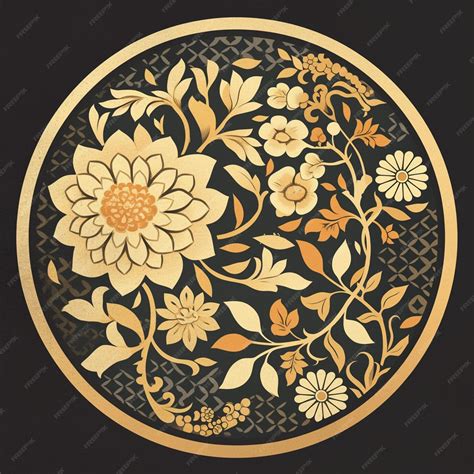 Premium Vector Malaysian Batik Patterns With Traditional Motifs