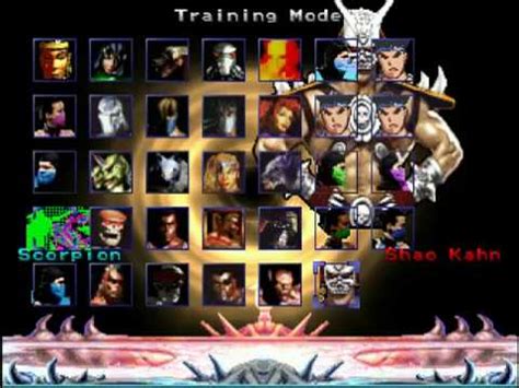 Screen pack KILLER INSTINCT VS MORTAL KOMBAT MUGEN BETA - YouTube