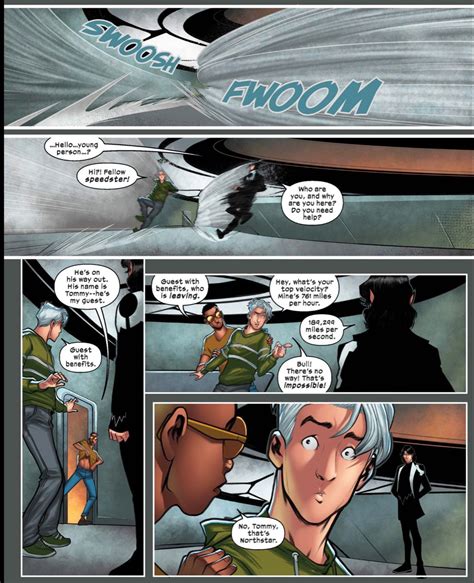 X Men Comic Strip