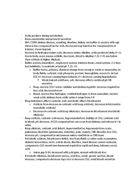 Abg Analysis Abg Acids Produce During Metabolism Bases Neautralzie