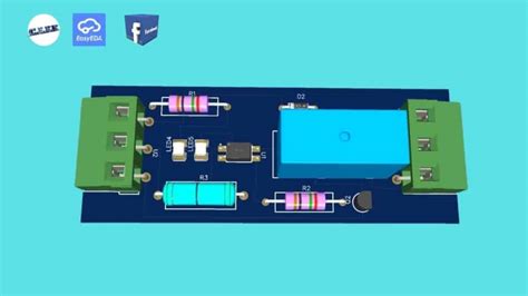 Relay Module Circuit And Components