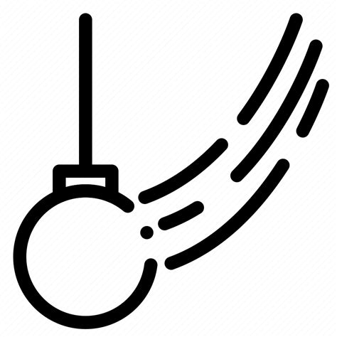 Ball Motion Pendulum Swing Tied Icon Download On Iconfinder
