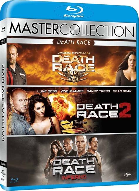 Death Race Trilogia 3 Blu Ray Blu Ray Amazones Jason Statham