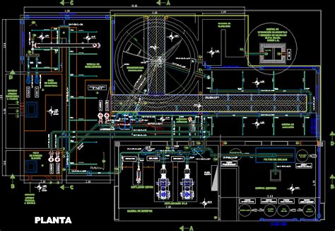 Plant Sewage Treatment Dwg Block For Autocad • Designs Cad