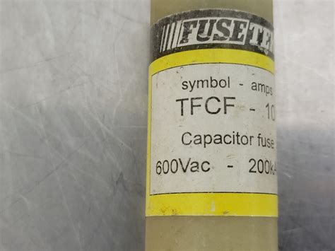 Fusetek 10 Amp Capacitor Fuse Tfcf 10