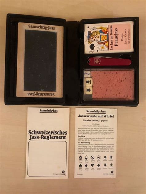Samschtig Jass Set Kaufen Auf Ricardo