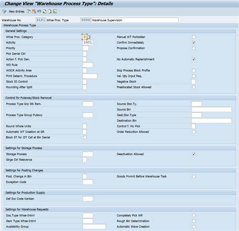 Sap Ewm Cf119 02 Internal Warehouse Process — Adhoc Movements Sap Ewm Configuration