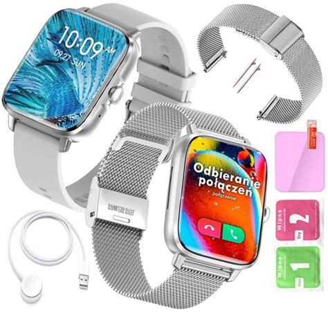 DT NO 1 Zegarek Smartwatch Męski Damski Zegarek Rozmowy GPS NFC