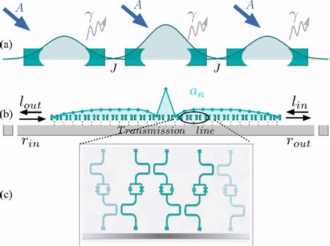 A Scheme Of The Driven And Dissipative Cavity Array And B
