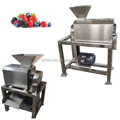 Mango Pitting And Pulping Machine Jam Making Equipment Tomato Paste