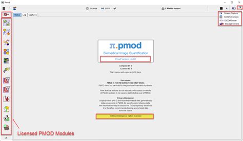 Starting PMOD PMOD Docked Interface
