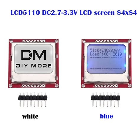 Smart Electronics Lcd Module Display Monitor Adapter Pcb 84 48 84x84