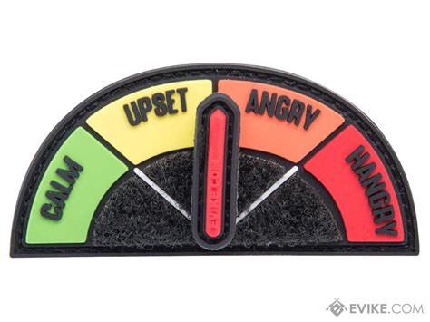 Mood Meter Pvc Morale Patch Tactical Gearapparel Patches
