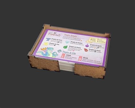Organizador Insert Mdf Para Flamecraft Versão Padrão Com Dashboards Bucaneiros Acessórios