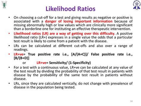 Epidemiological Approaches For Evaluation Of Diagnostic Testspptx