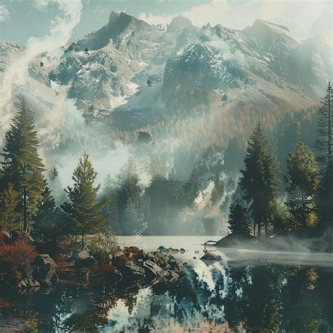 A Parallax Scrolling Effect On A Webpage With Layered Images Premium