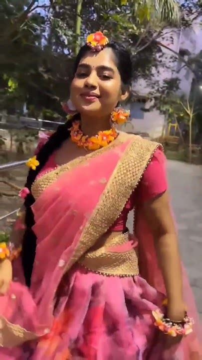 Biggboss Janani 🤩🤩 தாவணியில் அச்சு அசல் சின்ன பொண்ணு தான் 🤩🤩promotion