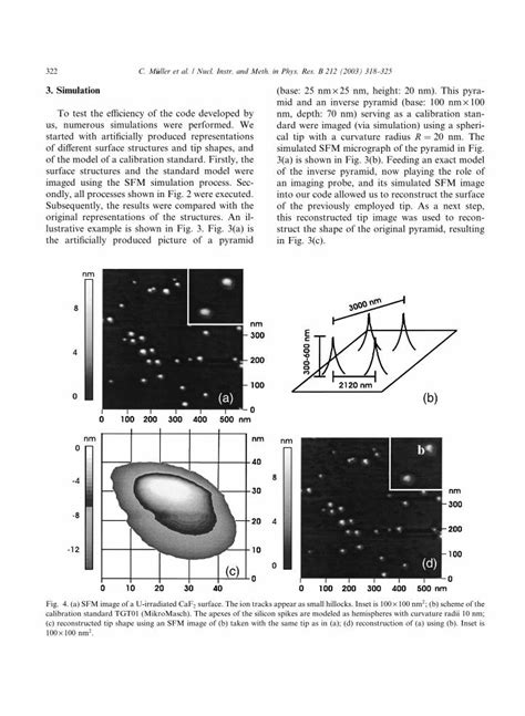 Pdf Correction Of Systematic Errors In Scanning Force Microscopy