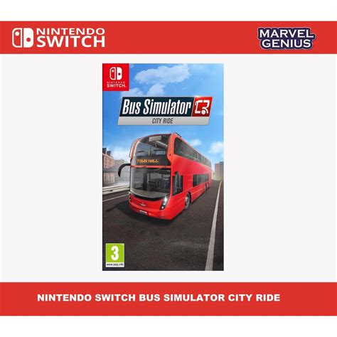 Nsw Ns Nintendo Switch Game Bus Simulator City Ride Engchn Shopee