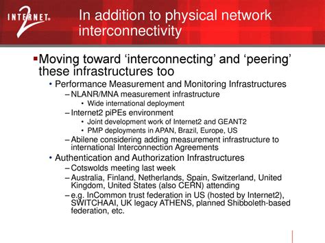 An Overview Of Research And Education Networks And Interconnectivity Around The World An