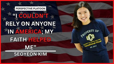 Relatable Human Seoyeon Kim Perspective Platoon YouTube