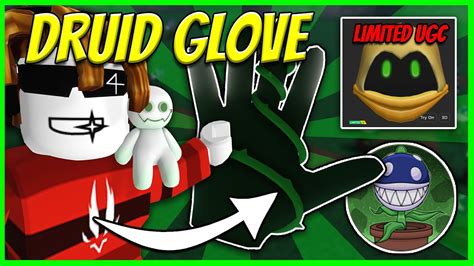 How To Get Druid Glove Limited Alchemists Hood Ugc In Slap Battles