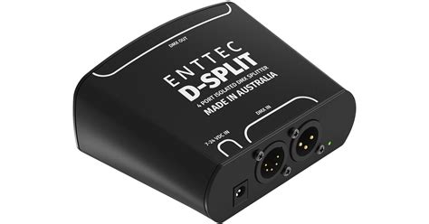 Enttec D Split Dmx Splitter With 5 Pin Output Ports 70579 Bandh