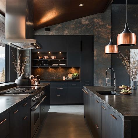Black Kitchens Black Kitchens Choosing A Darker Theme