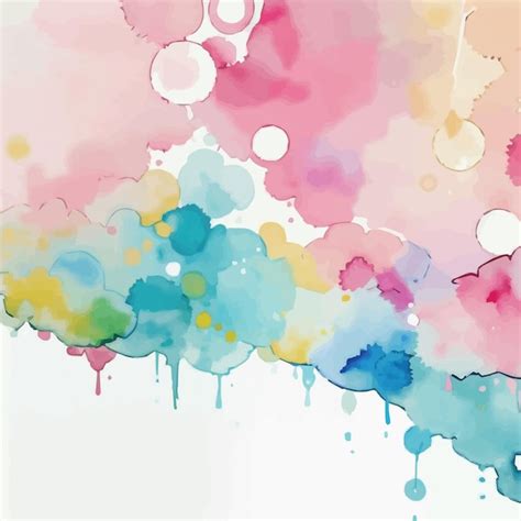 Premium Vector Watercolor Abstract Background