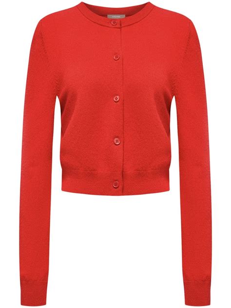 12 Storeez Round Neck Wool Cashmere Cardigan Farfetch