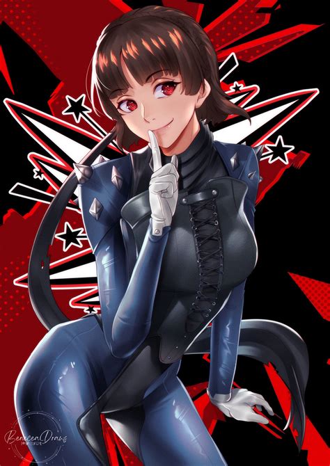 Makotoqueen Persona 5 By Beneceadraws On Deviantart