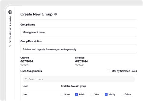 Role Based Security Dashboardfox