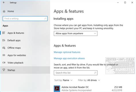How To Manage Startup Apps In Settings On Windows 10 And 11 Majorgeeks