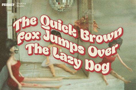 Freaky Serif Display Font Design Cuts