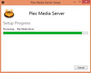 Install Plex Media Server Windows