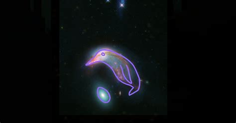 Petapixel Nasa Shares Image Of Penguin And Egg Shaped Galaxy Clubsnap Photography Community