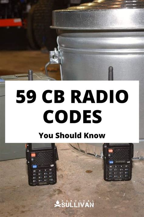 59 Cb Radio Codes You Should Know In 2024 Cb Radio Radio Code Radio