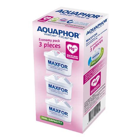 Купити Картридж для фільтра Аквафор B25 Mg Maxfor комплект з 3 х штук Aquaphor B25 Mg Pack3