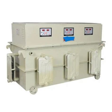 Three Phase 150 Kva Oil Cooled Servo Stabilizers For Commercial At