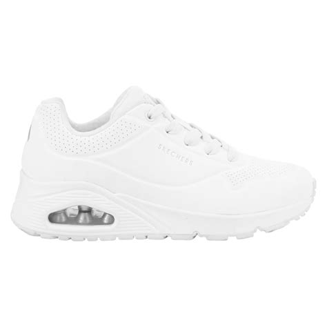 Skechers Womens Uno Stand On Air White 73690w Uno R2l16