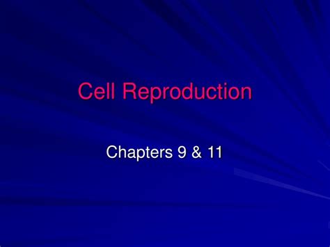 Ppt Cell Reproduction Powerpoint Presentation Free Download Id9349035
