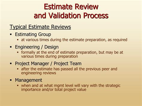 Ppt Best Practices For An Owner Estimating Organization Powerpoint
