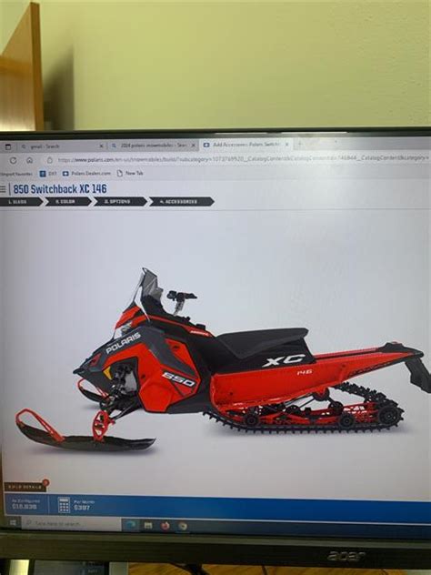 2024 Polaris 850 Switchback Xc 146 Es Snowmobiles Hancock Wisconsin P235915